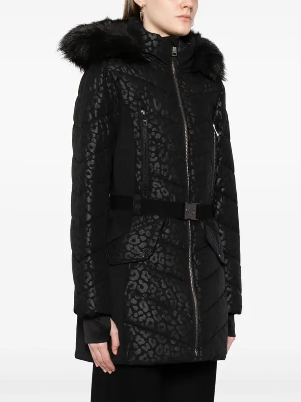 Michael Kors Leopard-print Puffer Coat