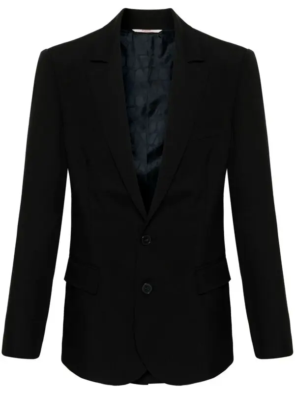 Valentino Garavani Single-breasted Wool Blazer