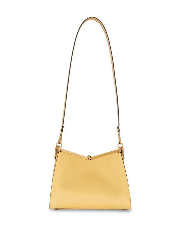 Etro Vela Leather Shoulder Bag - Yellow