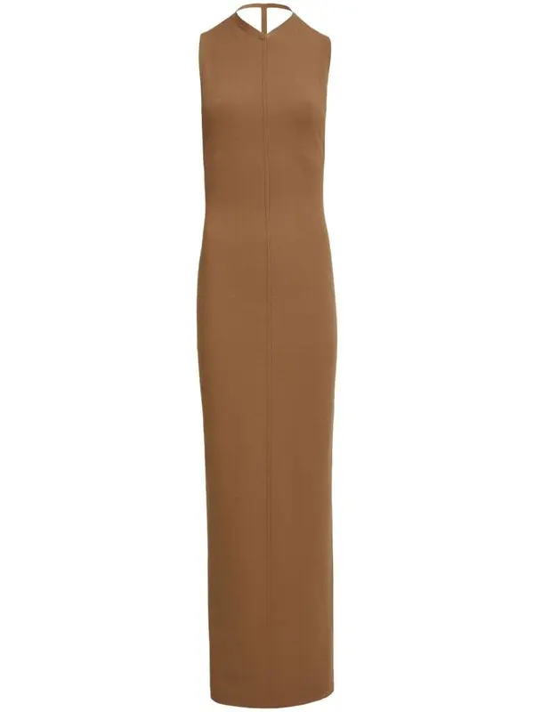 Khaite Terri V-neck Maxi Dress
