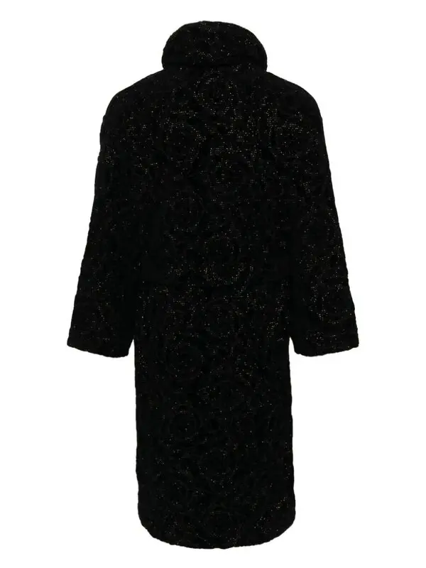 Versace Barocco Bathrobe - Black