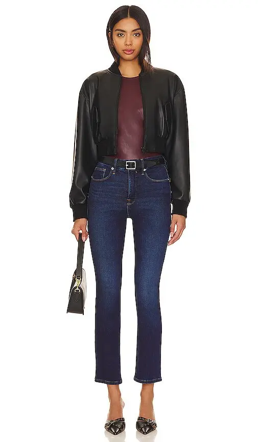 Good American Good Classic Straight Jeans
