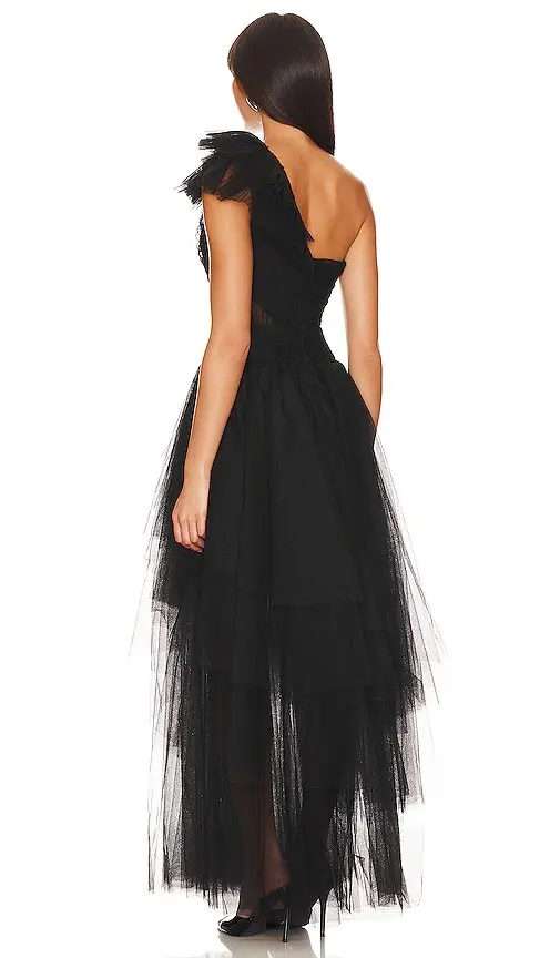 bcbg asymmetrical one shoulder dress Navy One Shoulder Dress