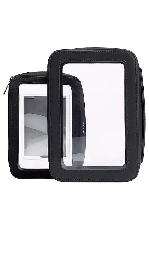 BEIS Inflight Cosmetic Case Set - Black