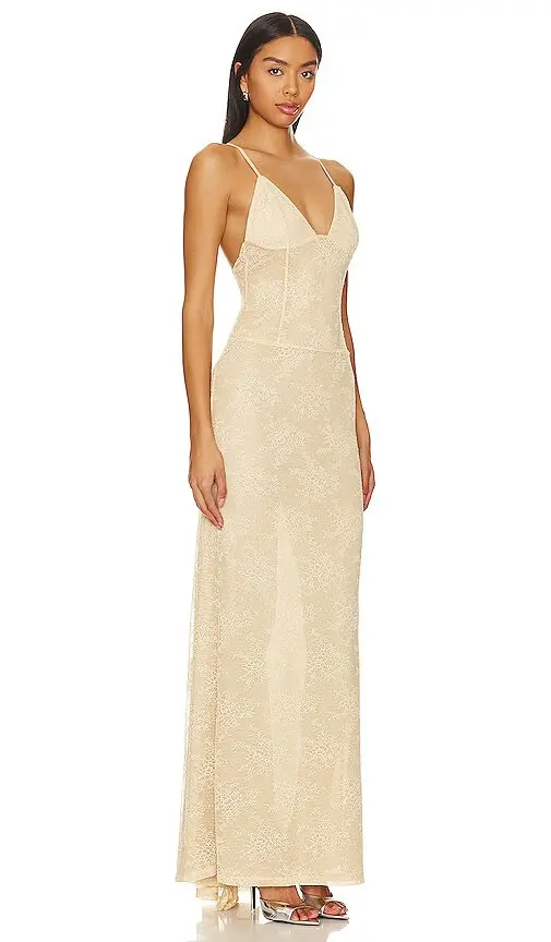 Nbd Cozette Lace Maxi Dress