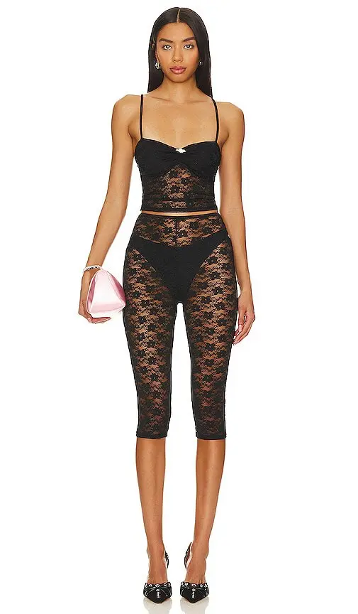 Majorelle Cristina Tank Top - Black