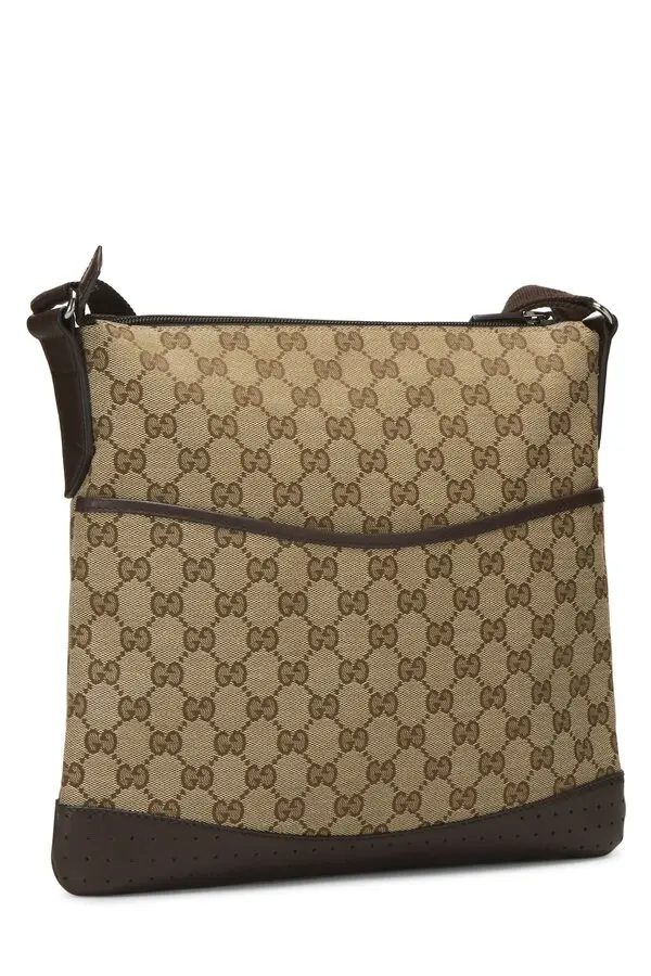 Gucci Original Gg Monogram Pocket Messenger Bag