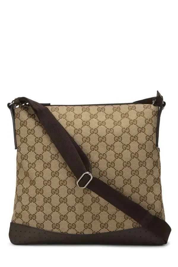 Gucci Original Gg Monogram Pocket Messenger Bag