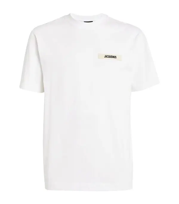 Jacquemus Grosgrain Logo T-shirt - White