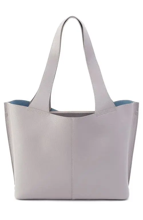 Hobo Vida Leather Tote - Morning Dove Grey