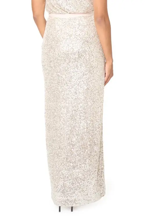 GIBSONLOOK Sequin Maxi Skirt With Slit