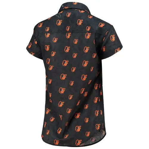 FOCO Floral Button-up Shirt