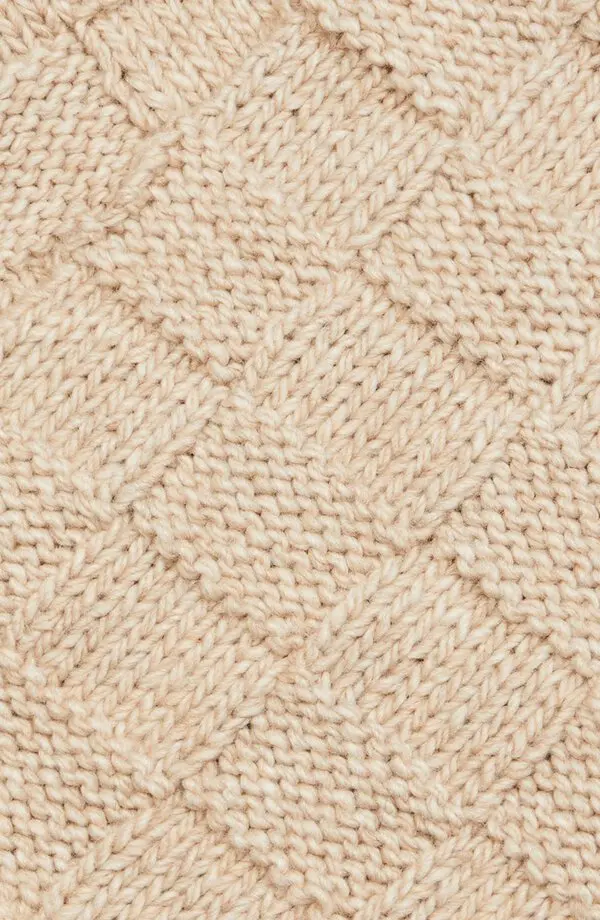Kiko Kostadinov Aspasia Knit Scarf In Oat - 30% Off | Editorialist