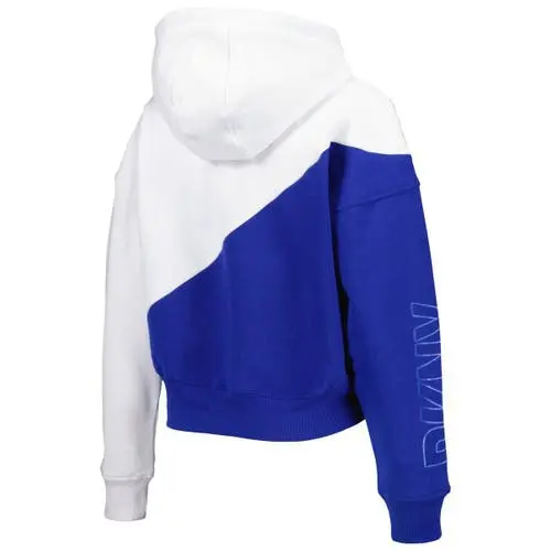 Dkny Color Blocked Rams Pullover Hoodie