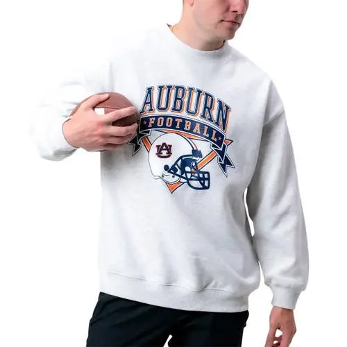 ESTABLISHED & CO. Auburn Tigers Logo Pullover Sweatshirt