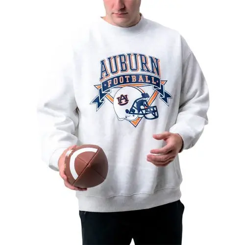 ESTABLISHED & CO. Auburn Tigers Logo Pullover Sweatshirt