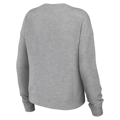 WEAR BY ERIN ANDREWS Los Angeles Rams Knit Long Sleeve Sleep Set - Heather Gray