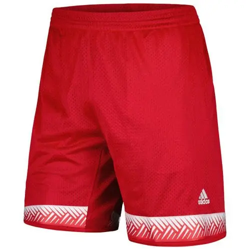 Adidas Nebraska Huskers Swingman Replica Basketball Shorts By - Red