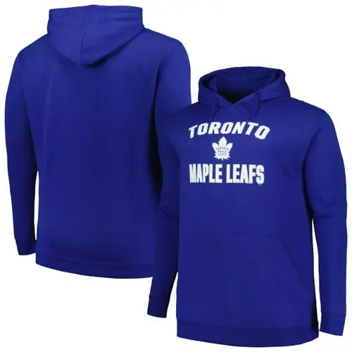 Profile Toronto Maple Leafs Arch Over Logo Pullover Hoodie