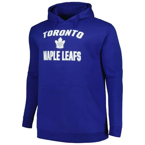 Profile Toronto Maple Leafs Arch Over Logo Pullover Hoodie