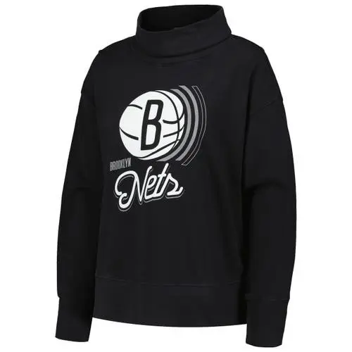 LEVELWEAR Brooklyn Nets Sunset Pullover Sweatshirt