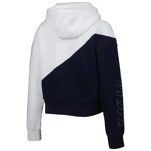 Dkny Tennessee Titans Color Blocked Pullover Hoodie