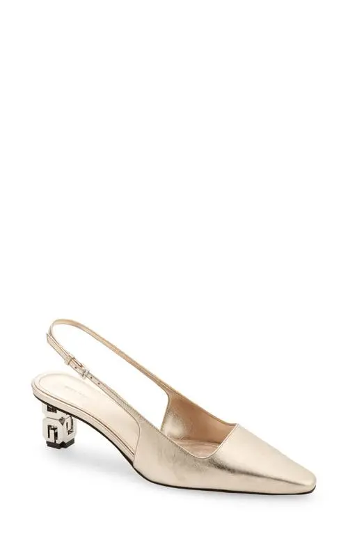 Givenchy G-cube Slingback Pump