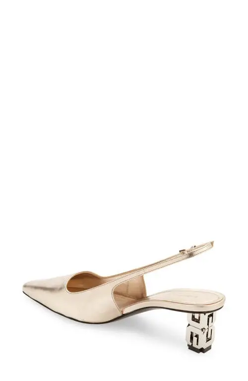 Givenchy G-cube Slingback Pump