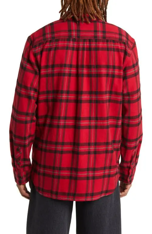 VANS Westminster Plaid Flannel Button-up Shirt