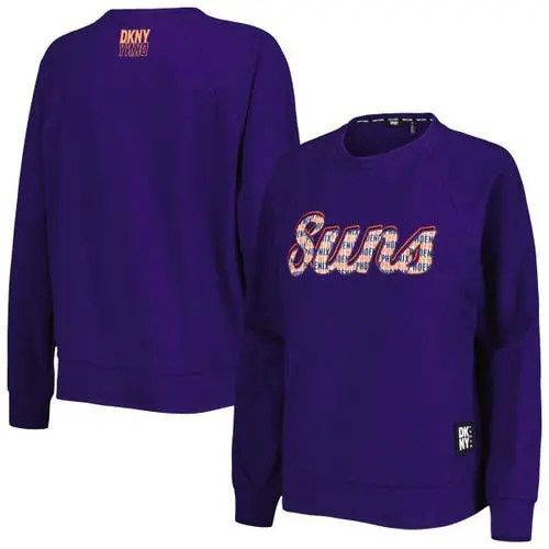 Dkny Phoenix Suns Regina Raglan Pullover Sweatshirt