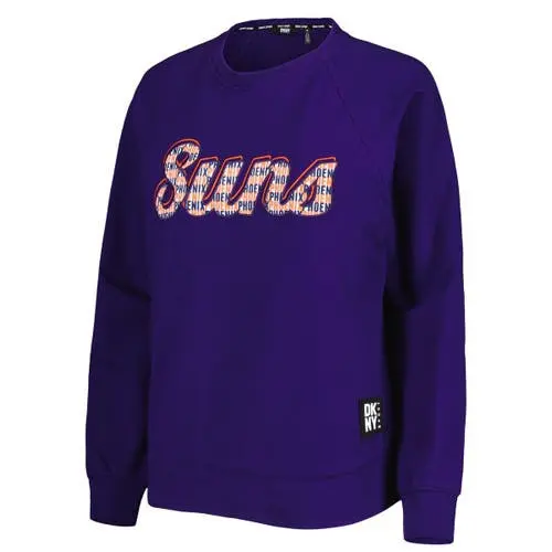 Dkny Phoenix Suns Regina Raglan Pullover Sweatshirt