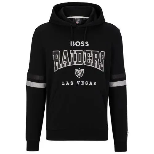 BOSS X NFL Las Vegas Raiders Touchdown Pullover Hoodie
