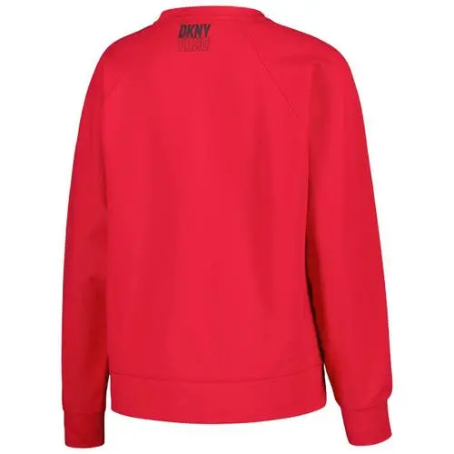 Dkny Chicago Bulls Regina Raglan Pullover Sweatshirt