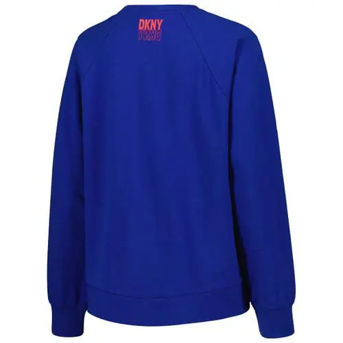 Dkny Philadelphia 76ers Regina Raglan Pullover Sweatshirt