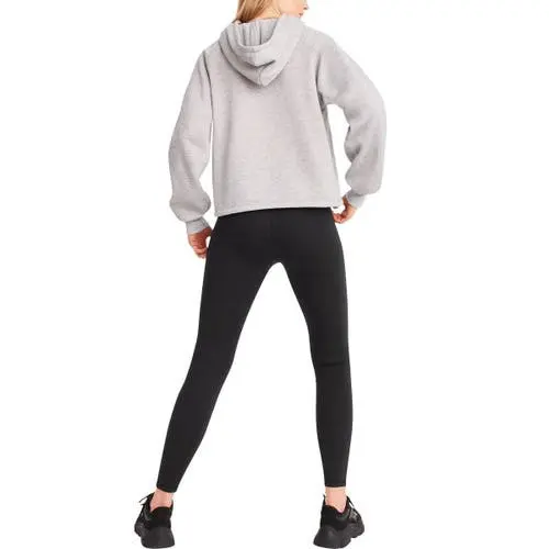Dkny Los Angeles Rams Debbie Dolman Raglan Pullover Hoodie - Heather Gray