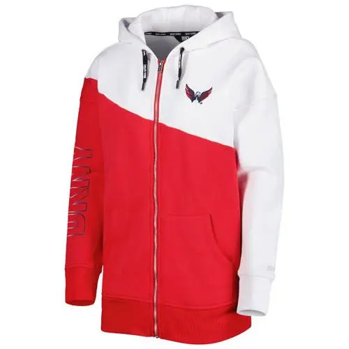 Dkny Washington Capitals Full-zip Hoodie