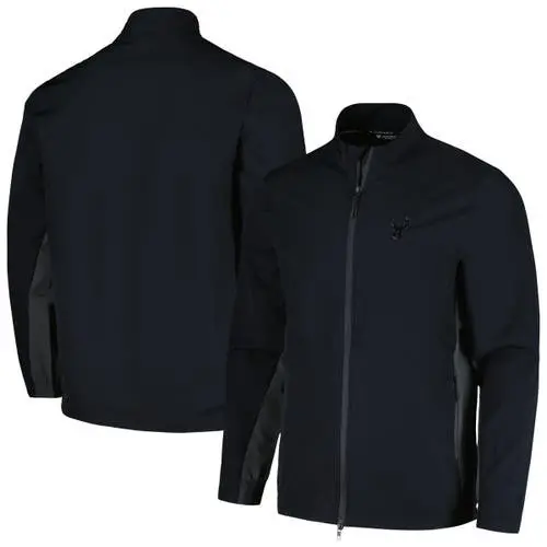 LEVELWEAR Milwaukee Bucks Harrington Full-zip Jacket - Black