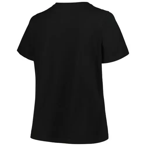 Profile Charlotte Hornets Arch Logo V-neck T-shirt
