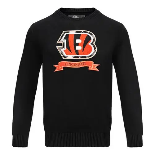 PRO STANDARD Cincinnati Bengals Prep Knit Sweater