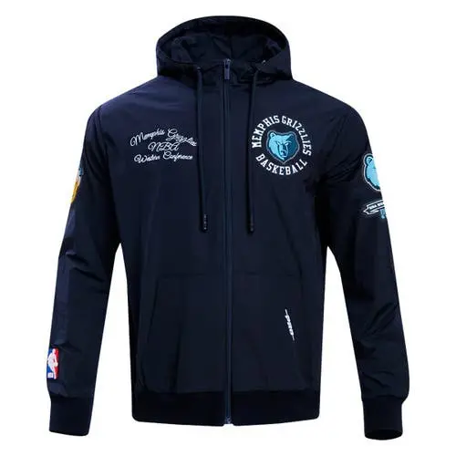 PRO STANDARD Memphis Grizzlies Hybrid Full-zip Hoodie