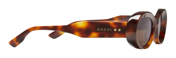 Gucci Oval-frame Sunglasses