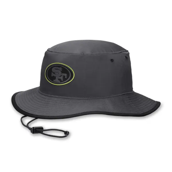 Nike San Francisco 49ers Volt Boonie Dri-fit Nfl Bucket Hat