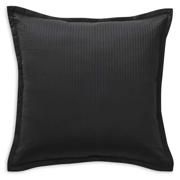 ANN GISH Linea Coverlet Set, King - Black