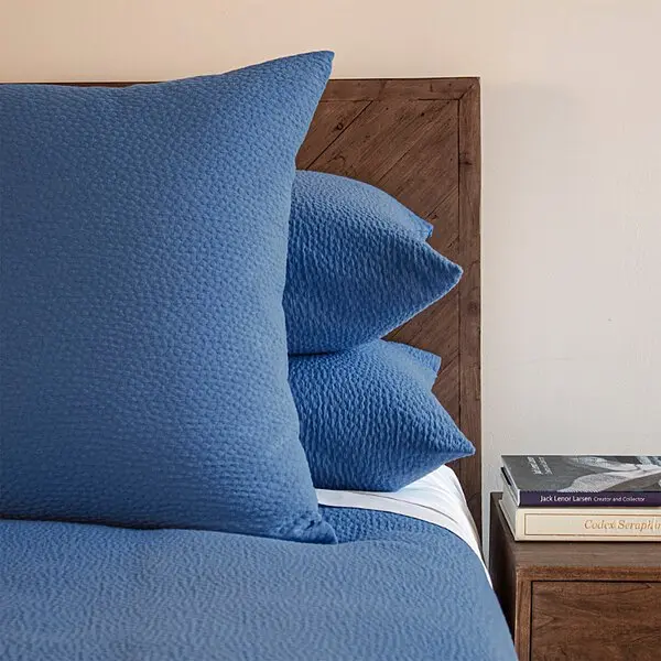 ANN GISH Bubble Matelasse Coverlet Set, King - Navy