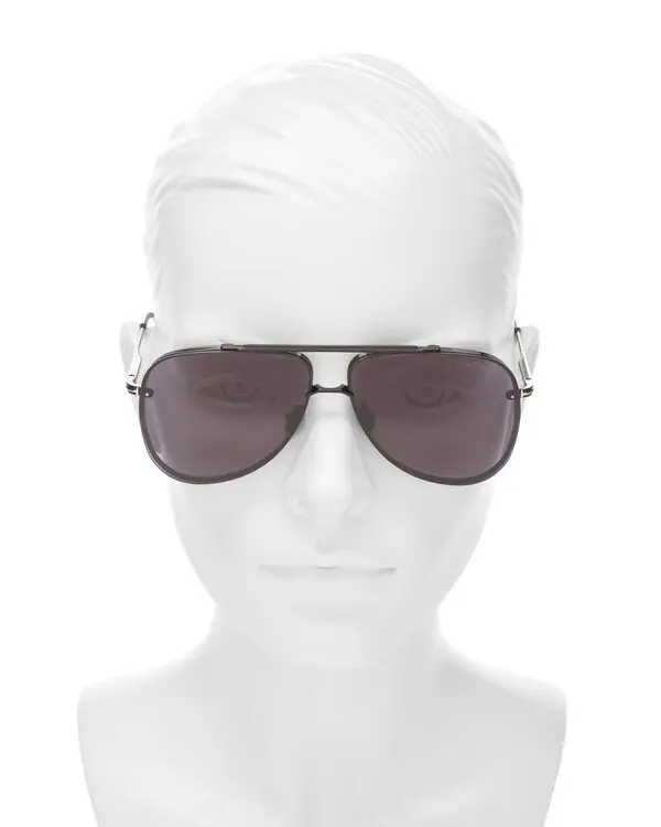 TOM FORD Metal Pilot Sunglasses