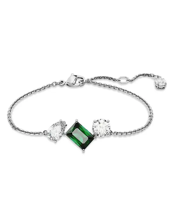 SWAROVSKI Mesmera Link Bracelet - Green/silver