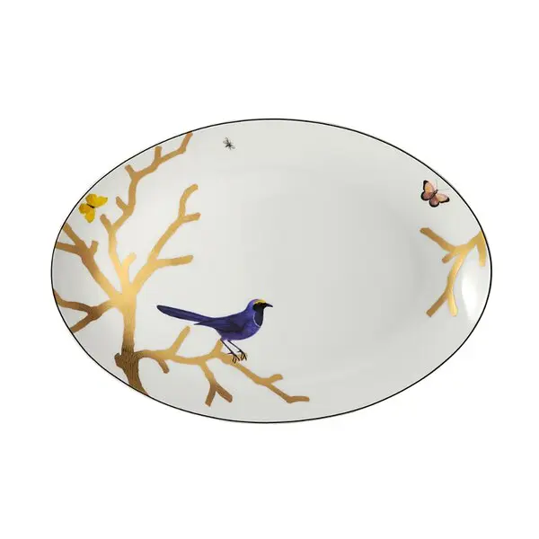 Bernardaud Aux Oiseaux Oval Platter - Multi