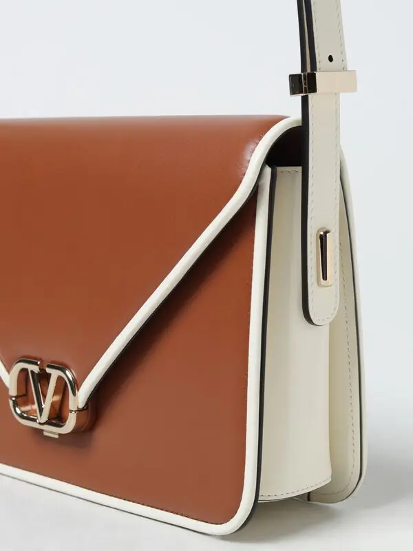 Valentino Garavani Letter Leather Shoulder Bag