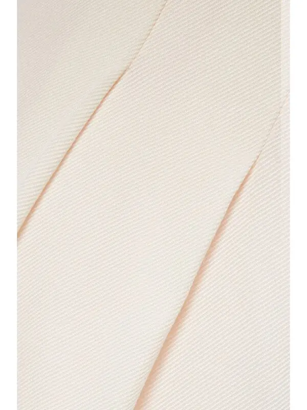 LoveShackFancy Adams Pleated Wide-leg Pants