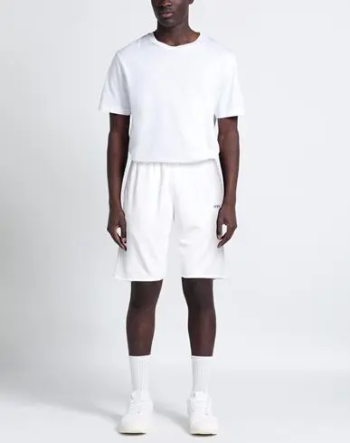 OFF-WHITE™ Cotton-blend Bermuda Shorts - White